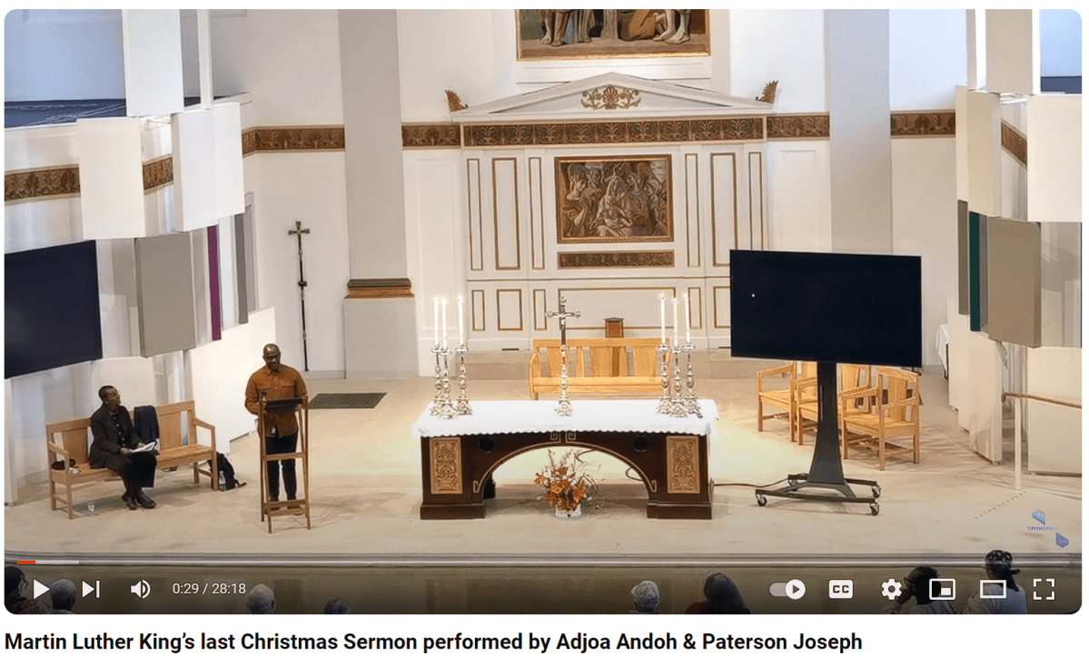 This MLK Day: Watch Adjoa Andoh & Paterson Joseph perform Dr. King’s ...